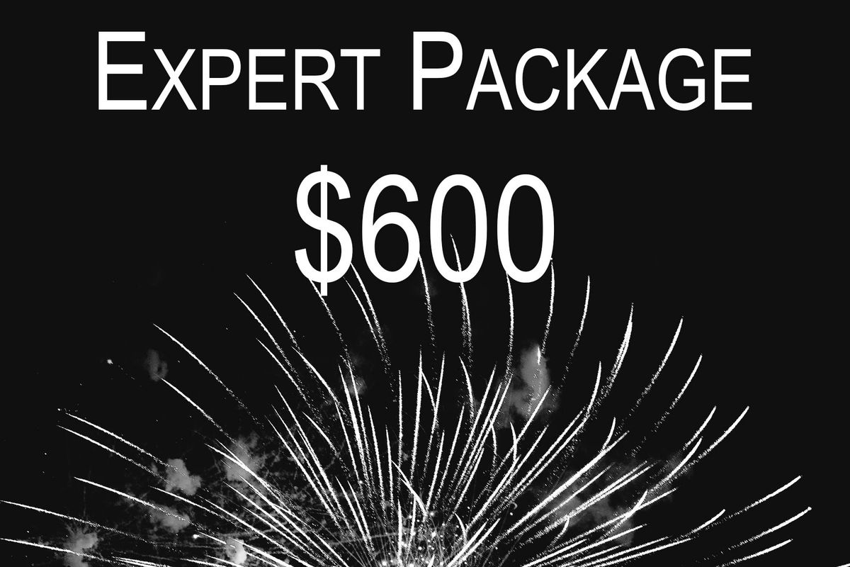 Expert Package $600