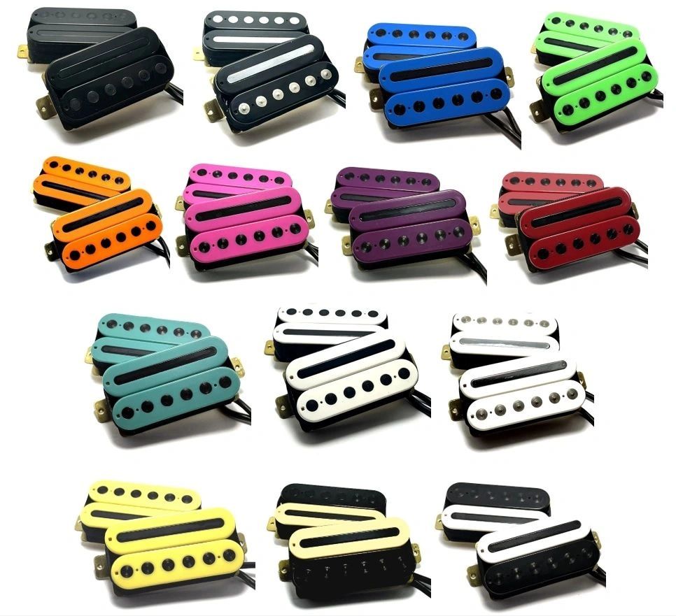 Dragonfire Thunder Bucker Pickups, Half Rail Half Phat Poles ...