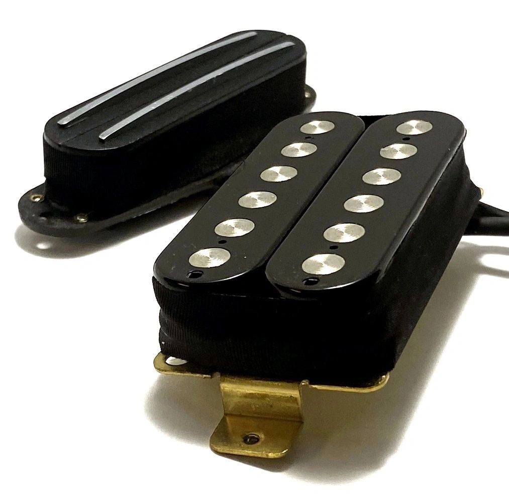 AR Phat HS Set, Phat Ceramic Bridge + AR5 AlNiCo Rails Strat Sized ...