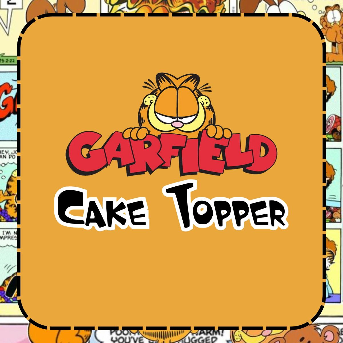 Garfield Cake Topper