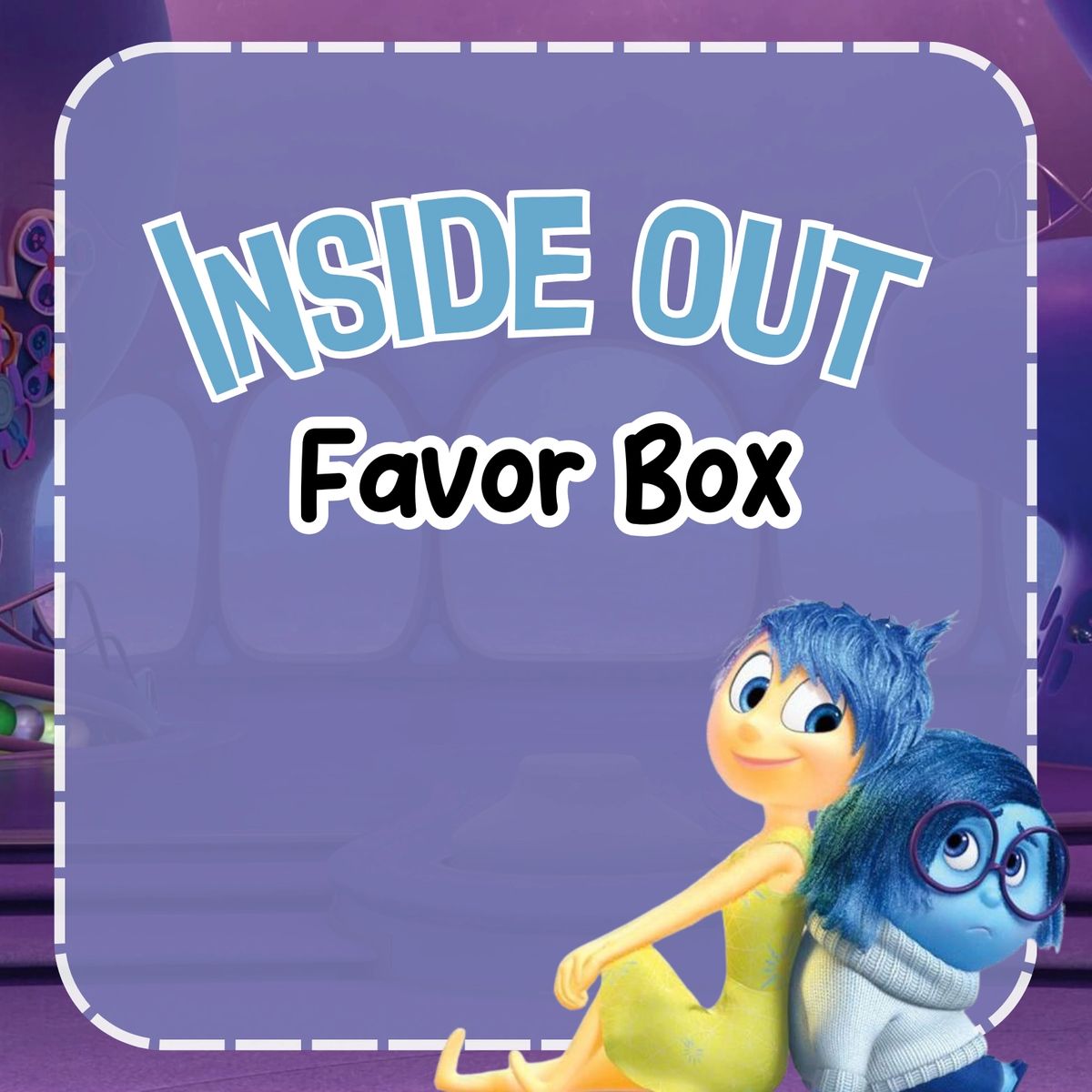 Inside Out Favor Box