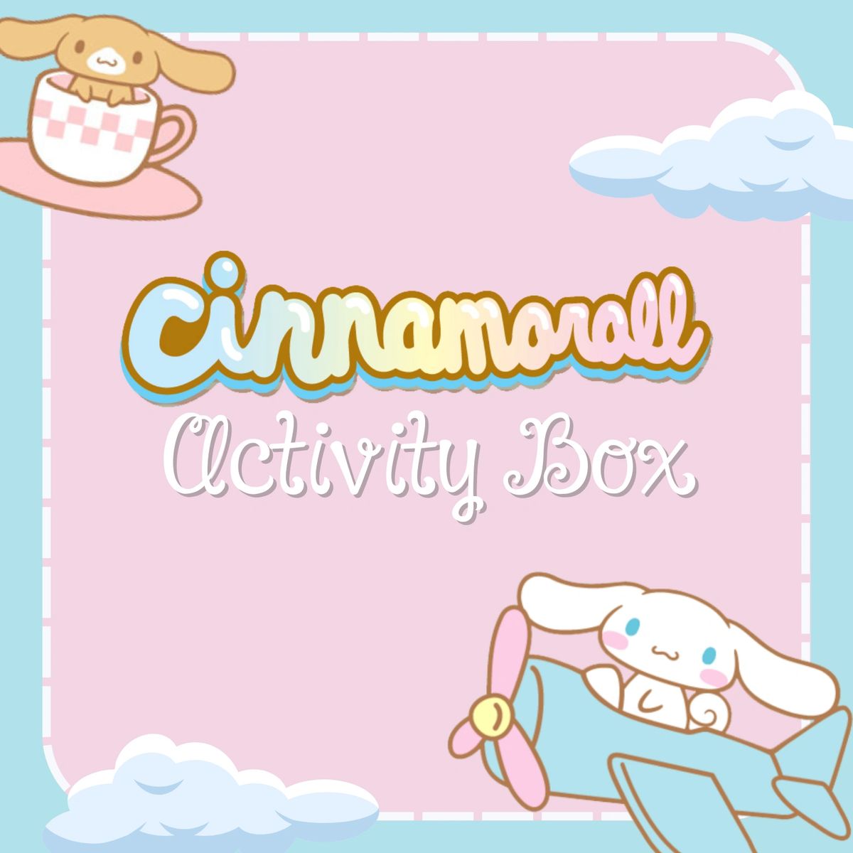 Cinnamoroll Activity Box