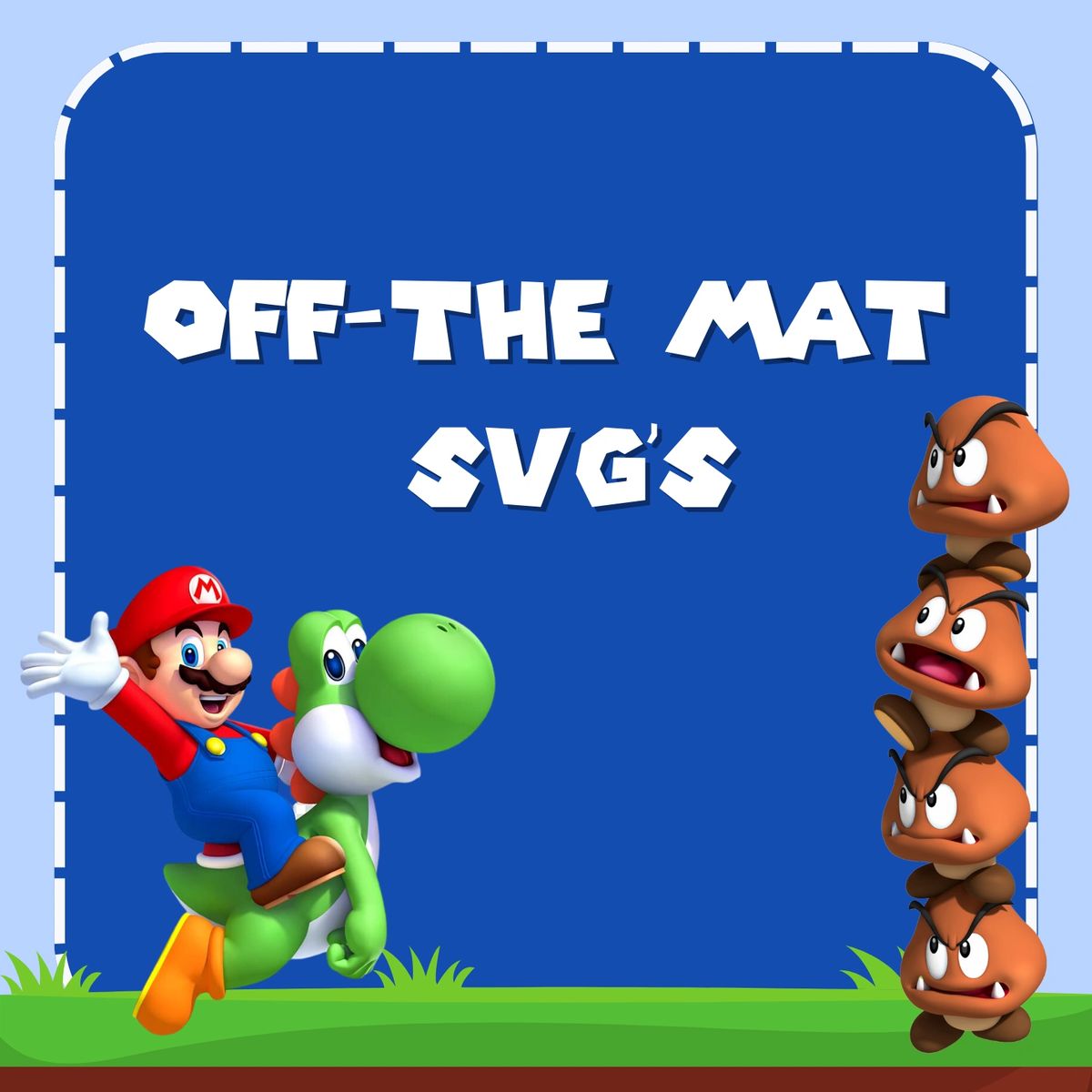Super Mario Off-the Mat Characters