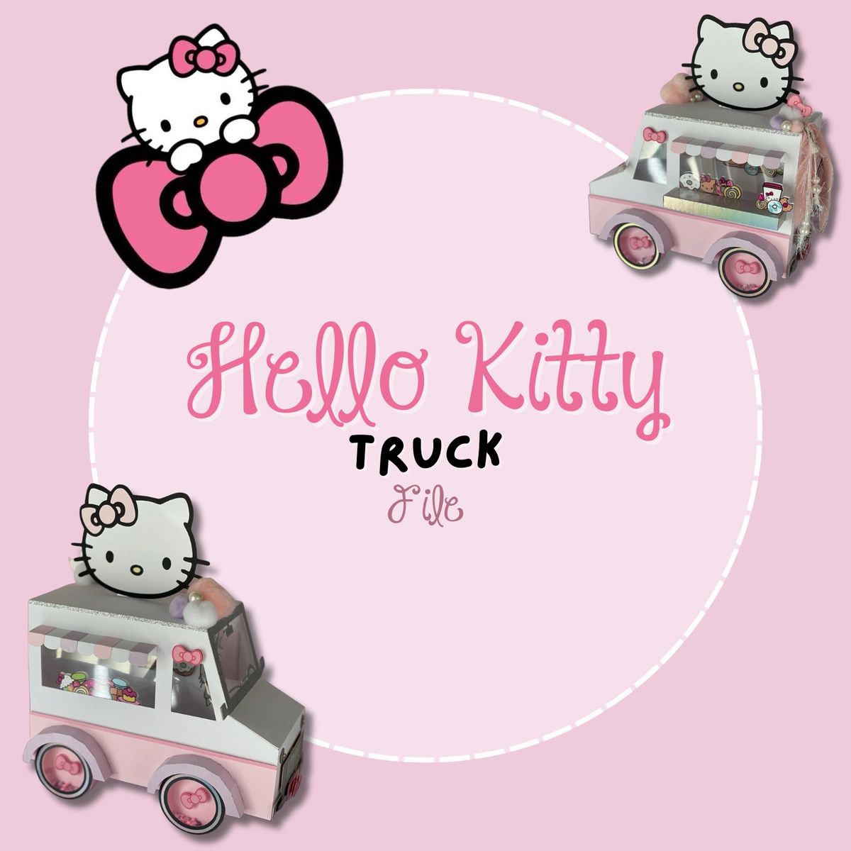 Hello Kitty Truck