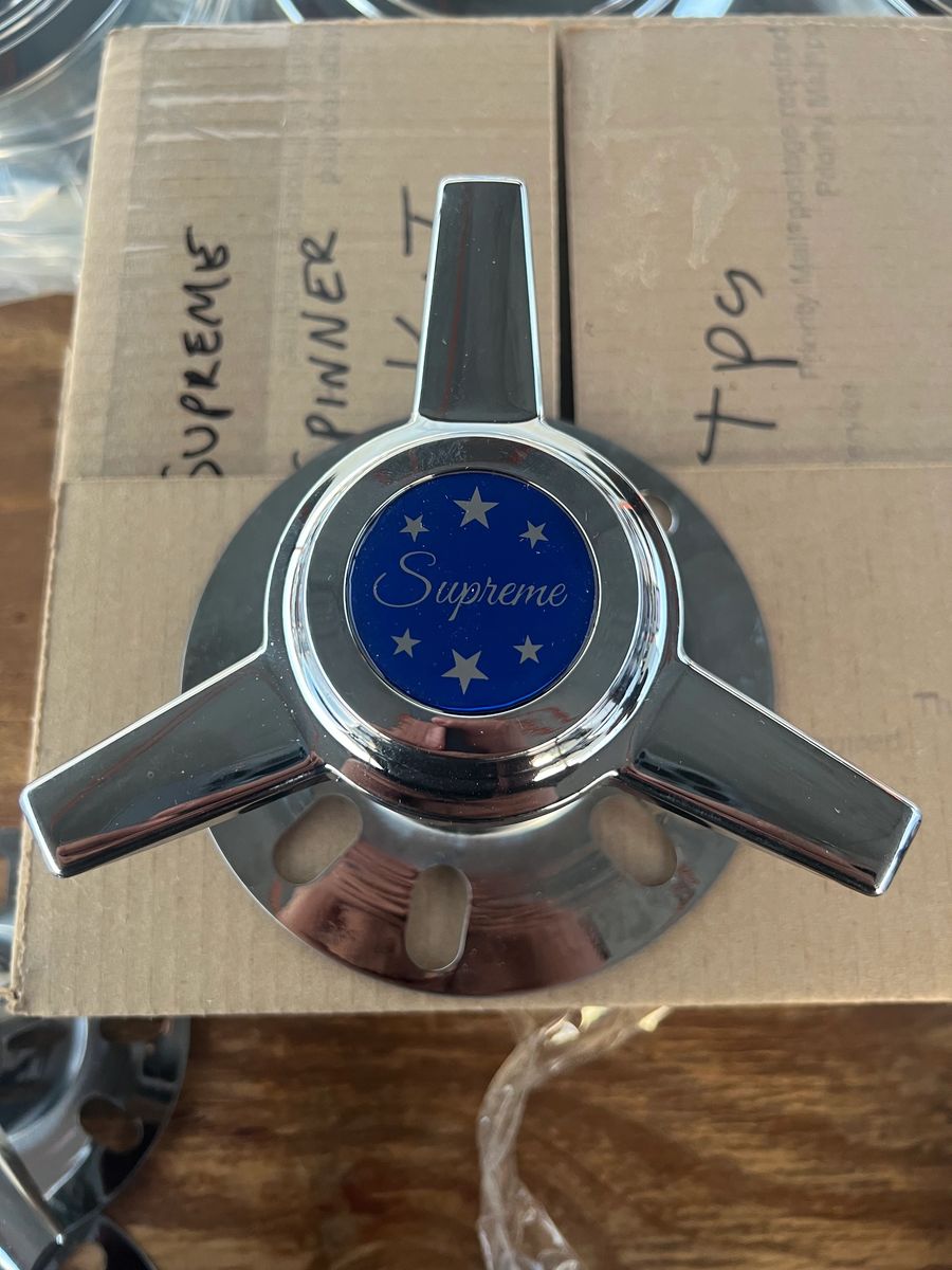 4- 3 BAR SPINNER ASTRO SUPREME VINTAGE BLUE 3.18 SET