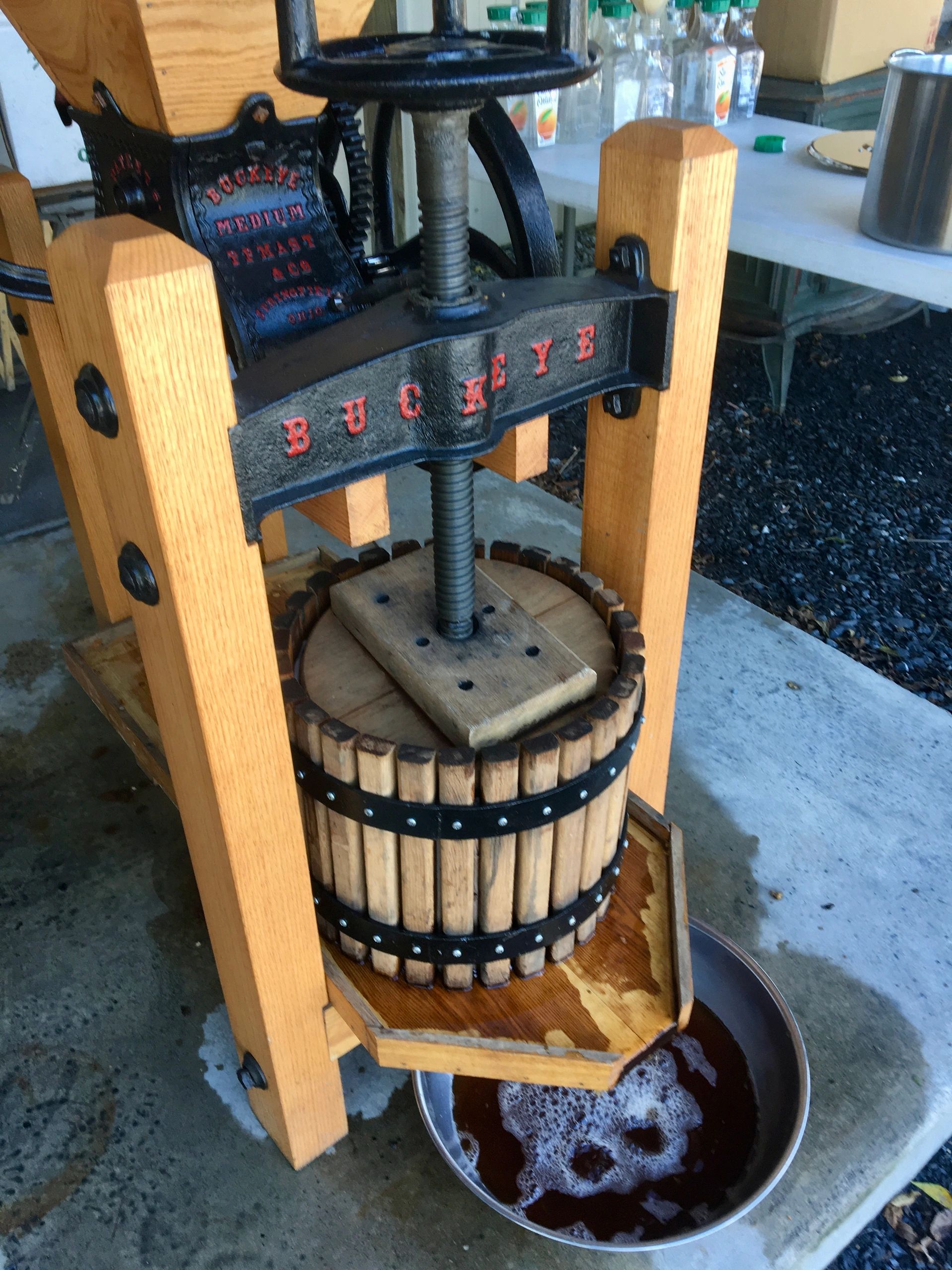 HOMEMADE CIDER MAKING RESURGENCE