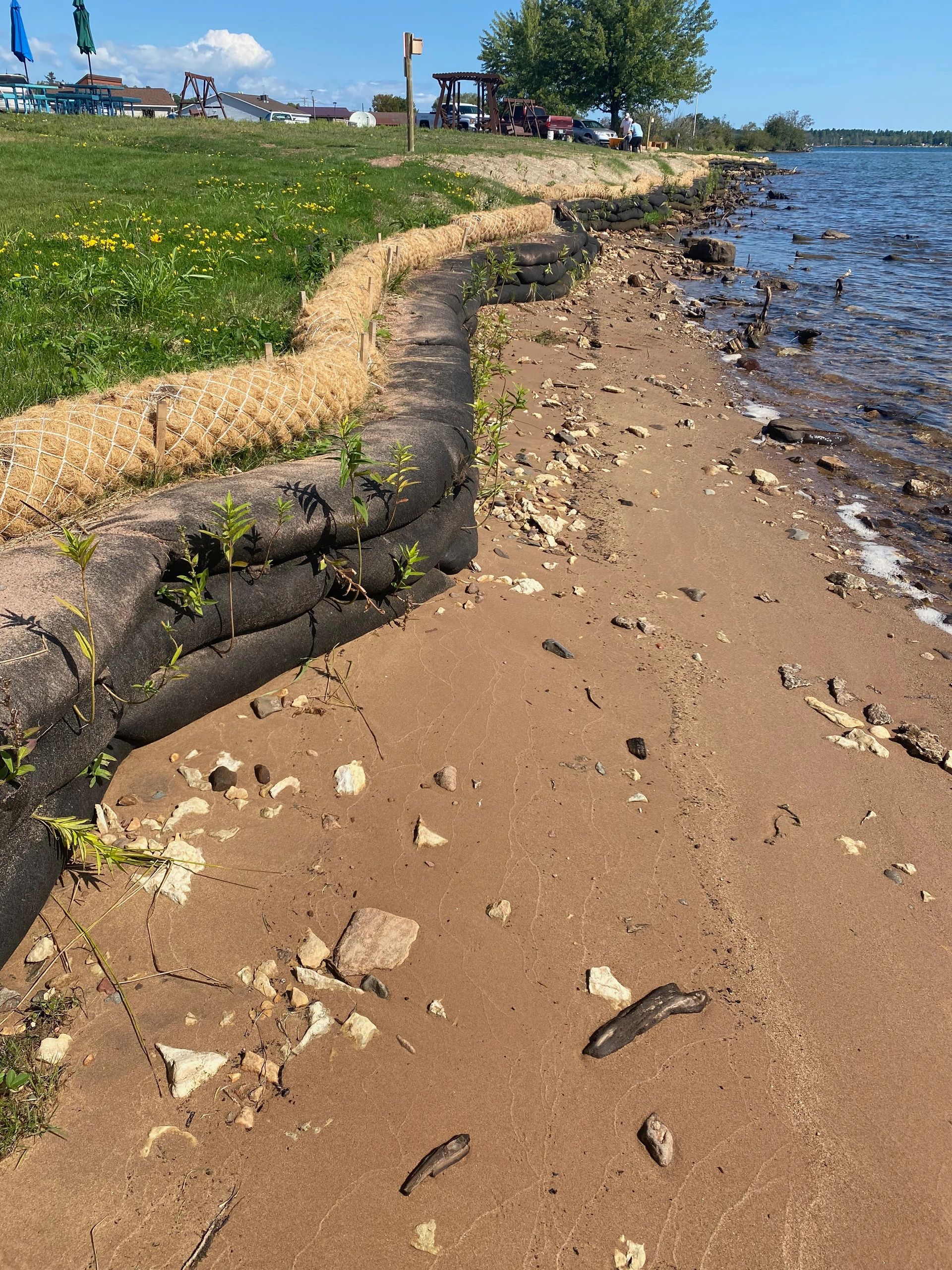 DIY erosion control - Erosion Control, Vegetated Coconut Log