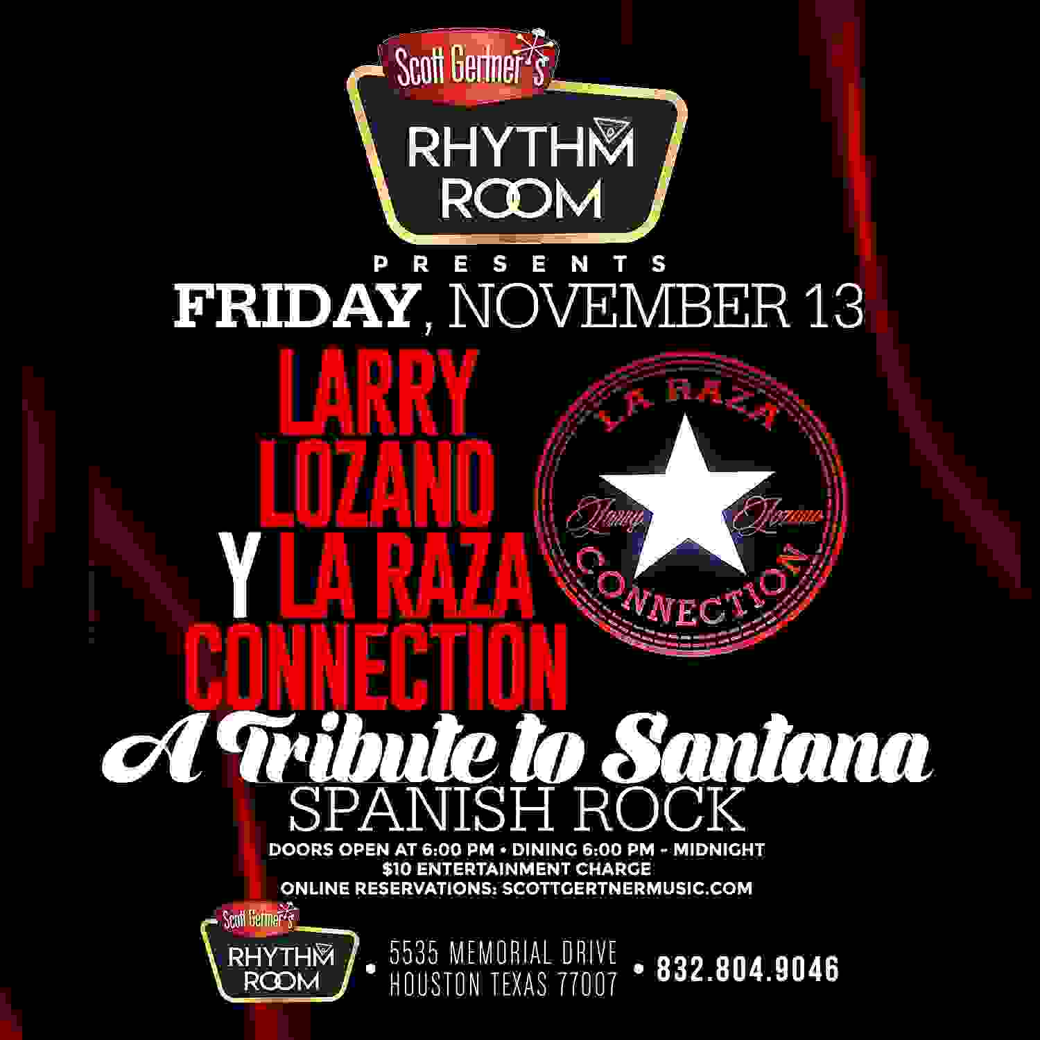 Scott Gertner's Rhythm Room - Live Music, Gulf Coast Cuisine Creole