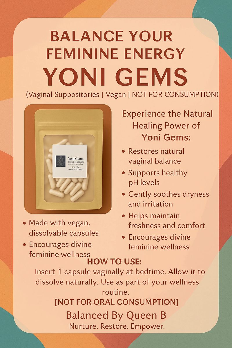 Yoni Gem Suppositories