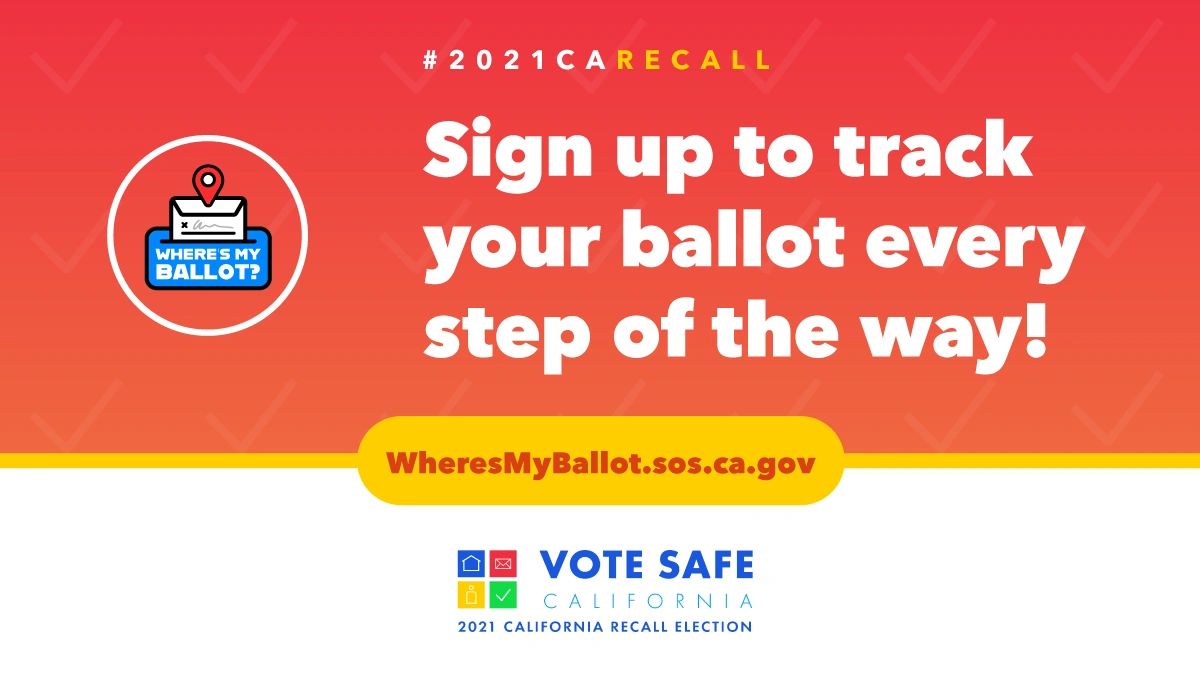 NAACPLA: YOU CAN TRACK YOUR BALLOT EVERY STEP OF THE WAY