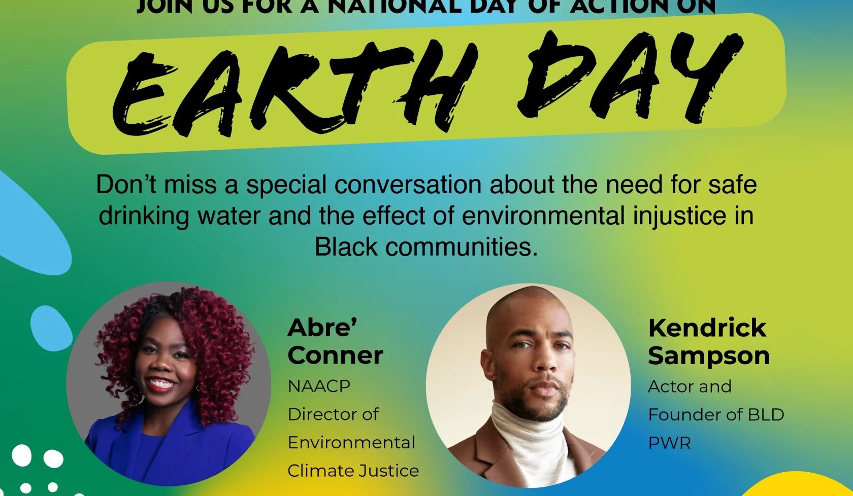 NAACP Hosts ‘Reclaiming Our Water’ Earth Day Event