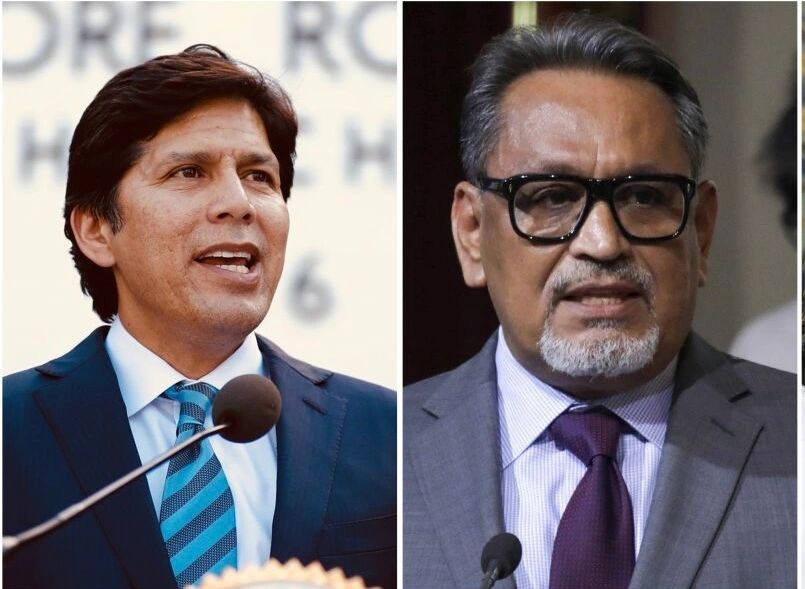 RESIGN NOW: Gil Cedillo and Kevin de León