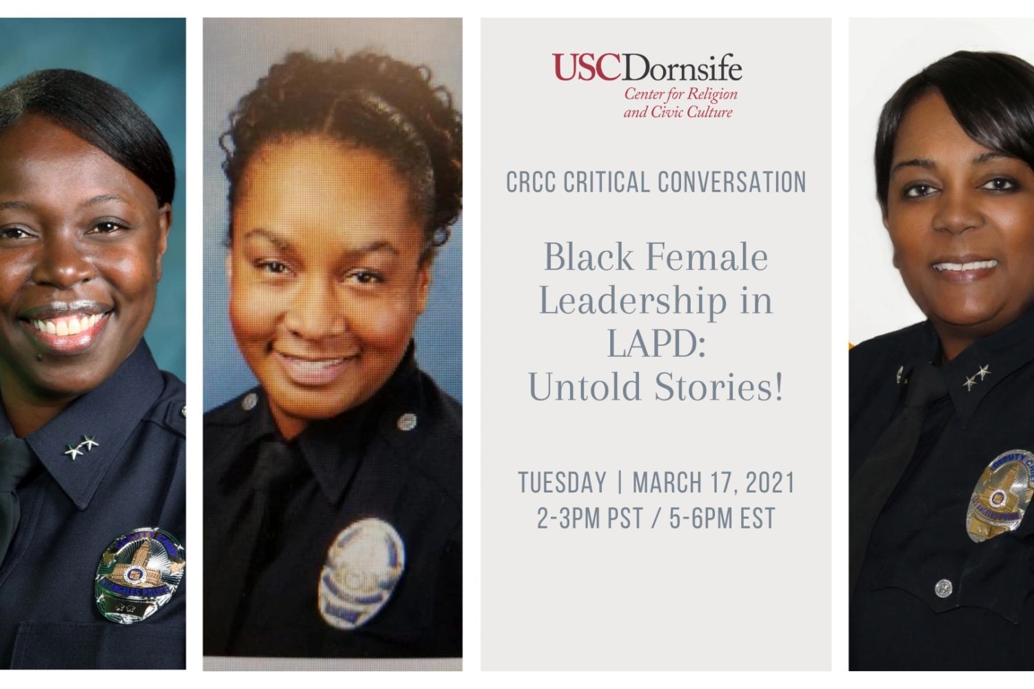 Black Female Leadership within LAPD: Untold Stories!