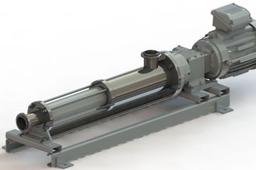 TW bombas - Bombas Helicoidais, Rotor, Estator