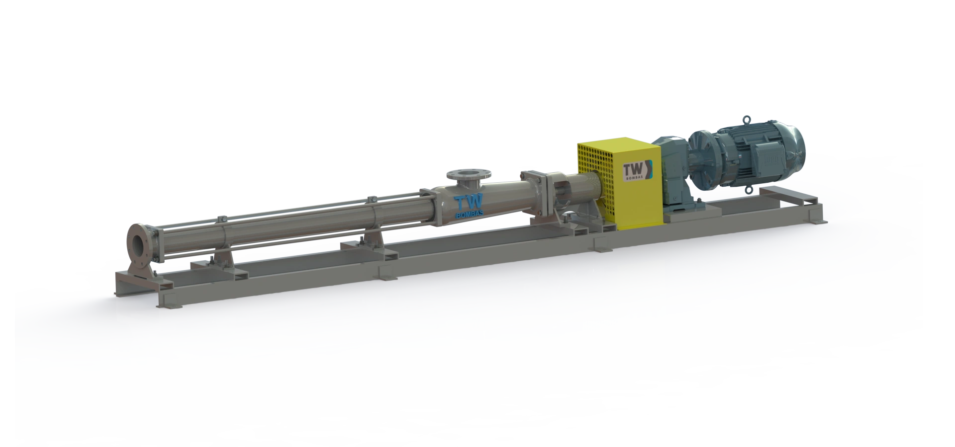 TW bombas - Bombas Helicoidais, Rotor, Estator