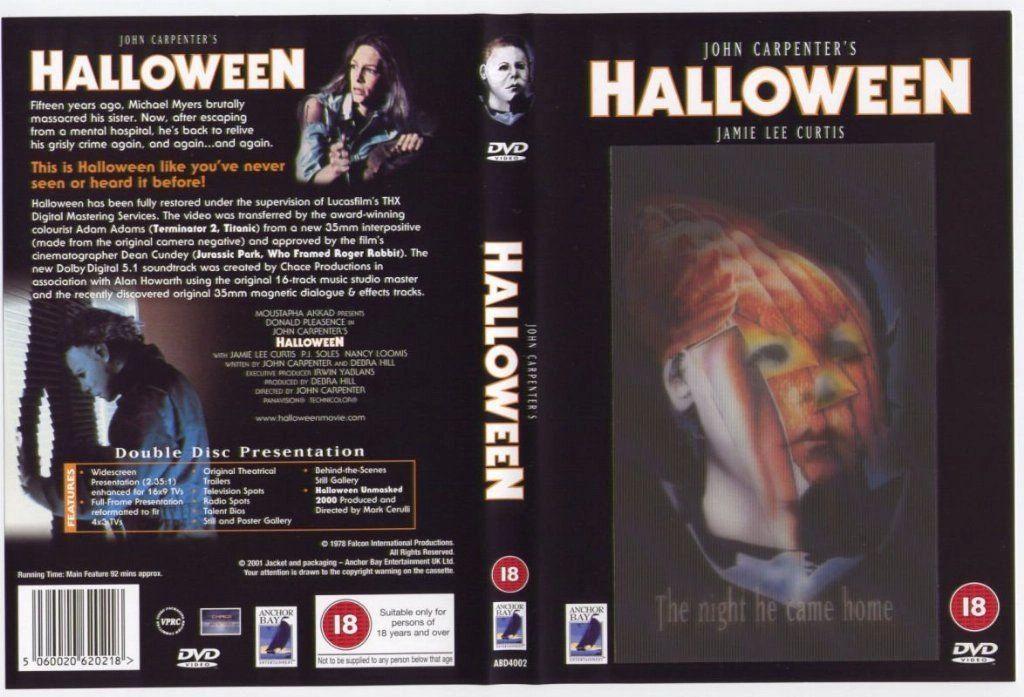 Halloween (1978) - (Original Dvd) - Cult Horror Classic