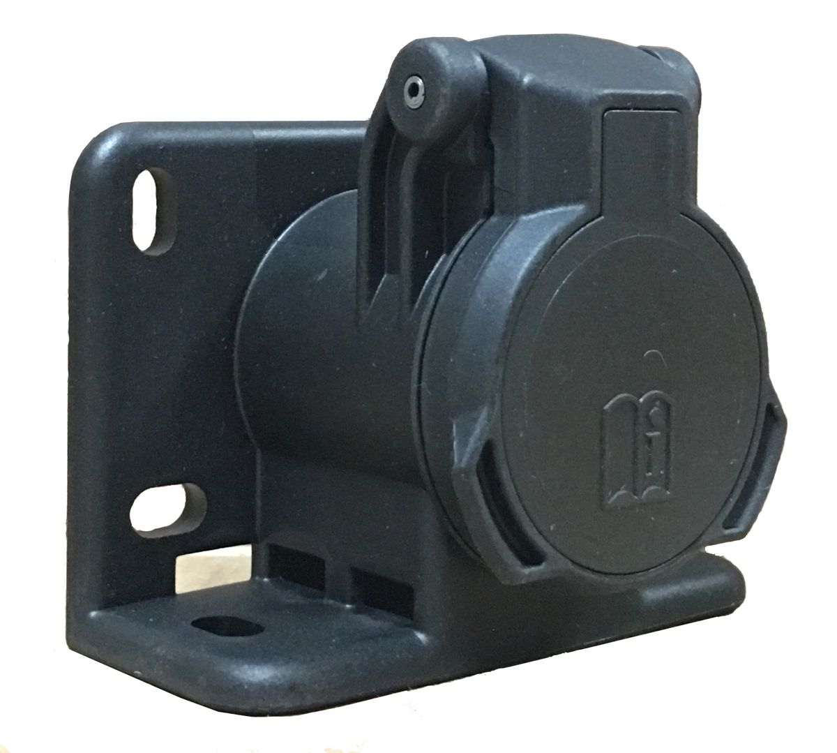 Ford trailer connector docking station for 12-pin plug
