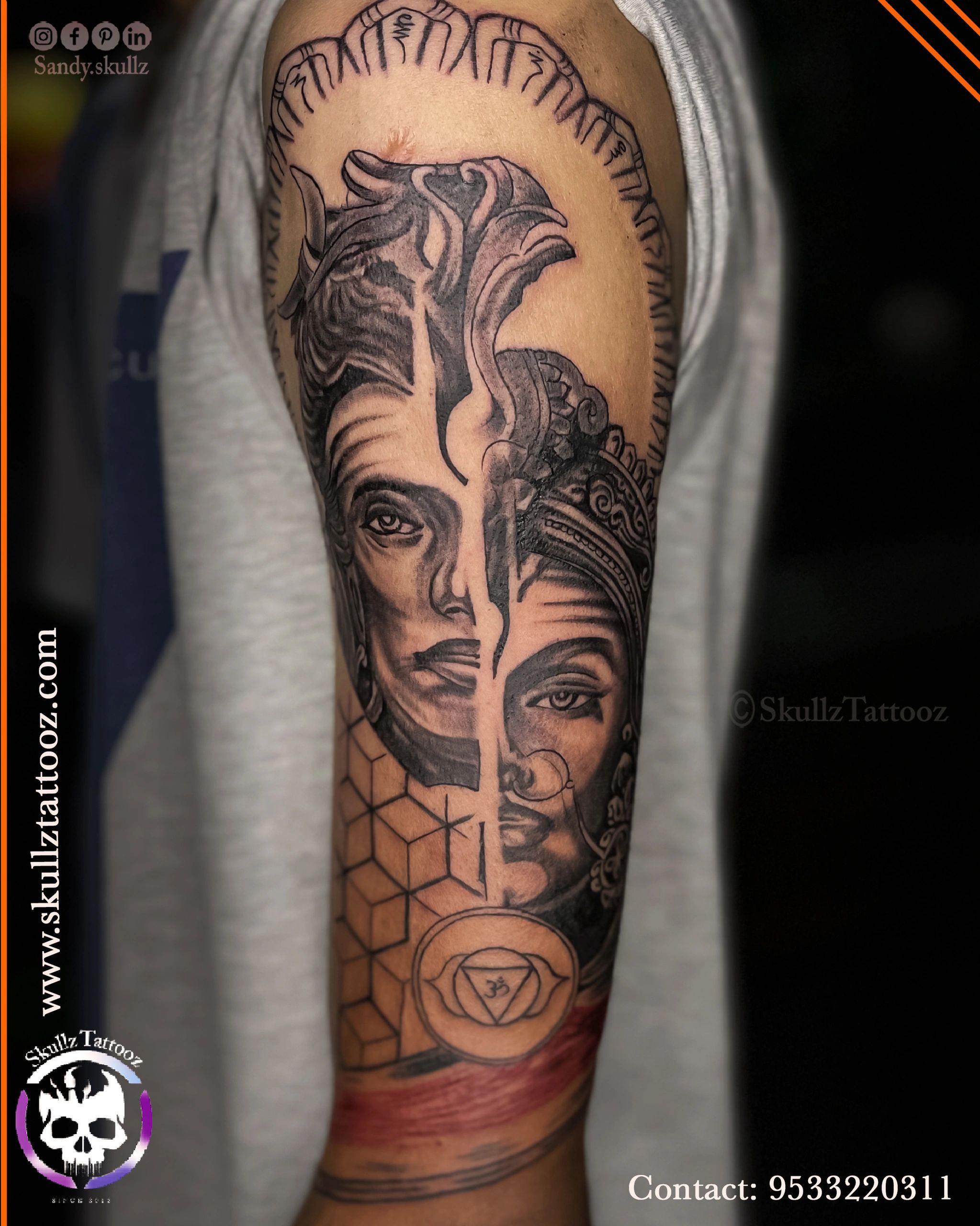 "Ink and Divinity: Exploring the Mystique of Lord Shiva Tattoos"