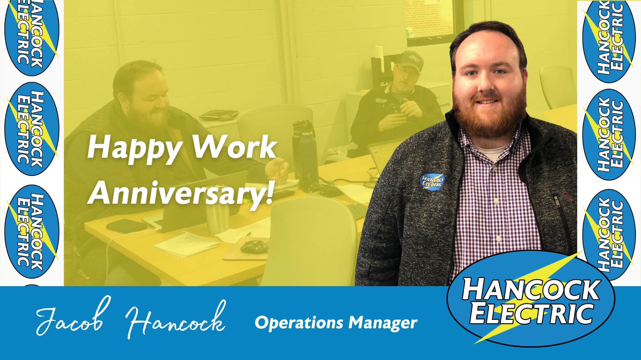 Happy Work Anniversary, Jacob