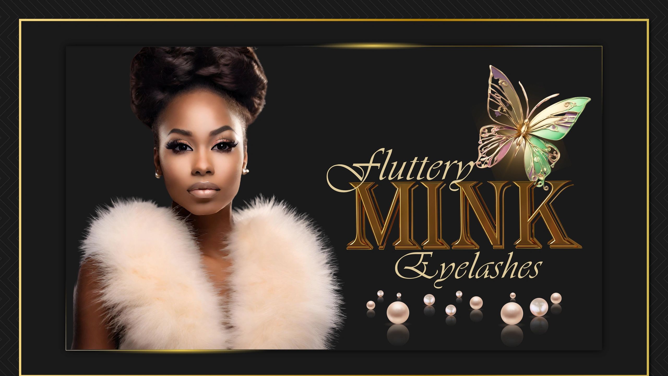 FLUTTERY MINK EYELASHES