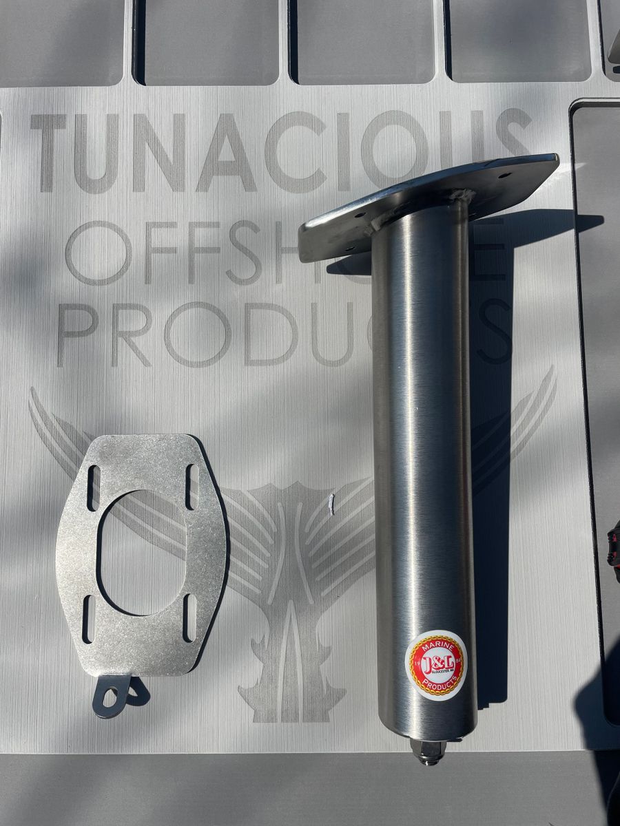 J&L 15 degree Swivel Rod Holder 12”