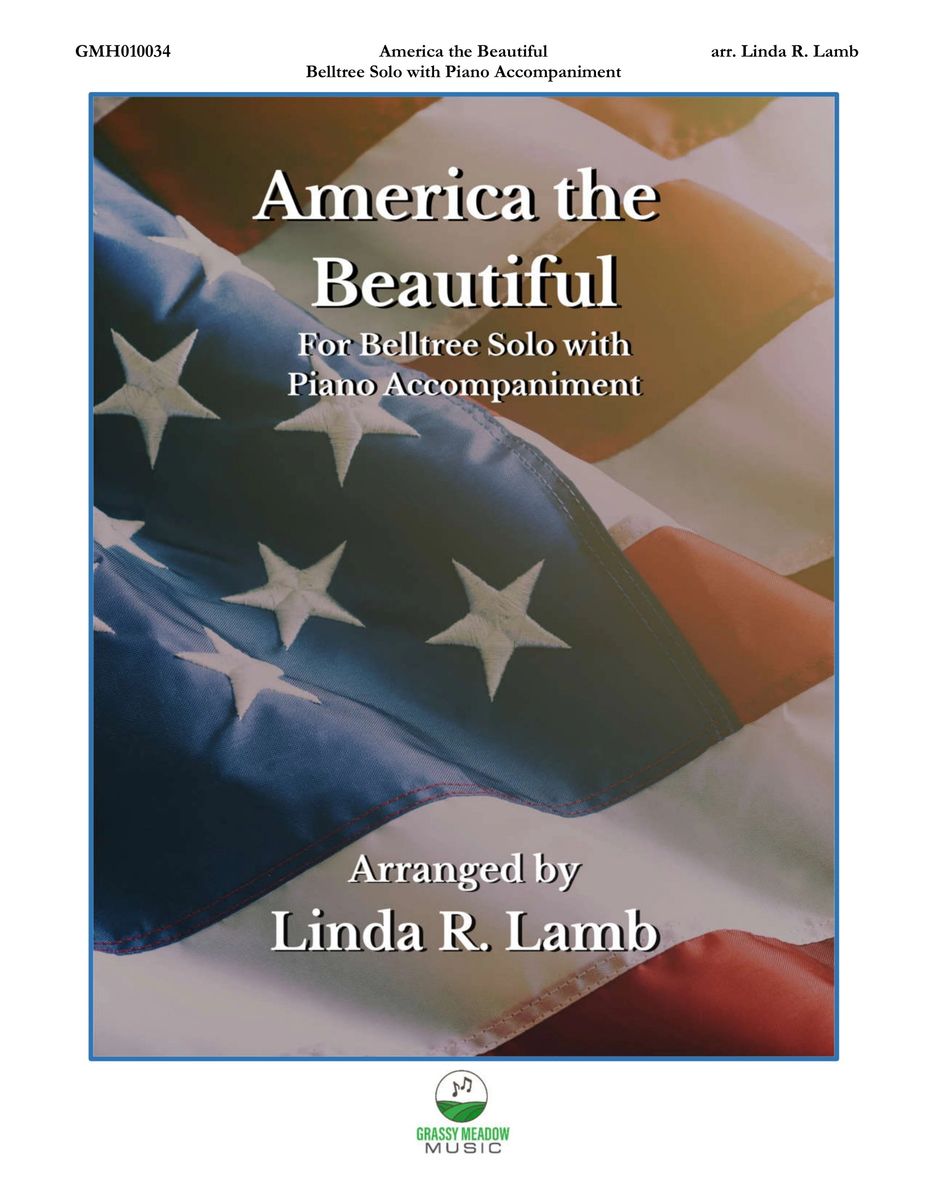 America the Beautiful for Belltree Solo (Handbell Solo Accompaniment Track)