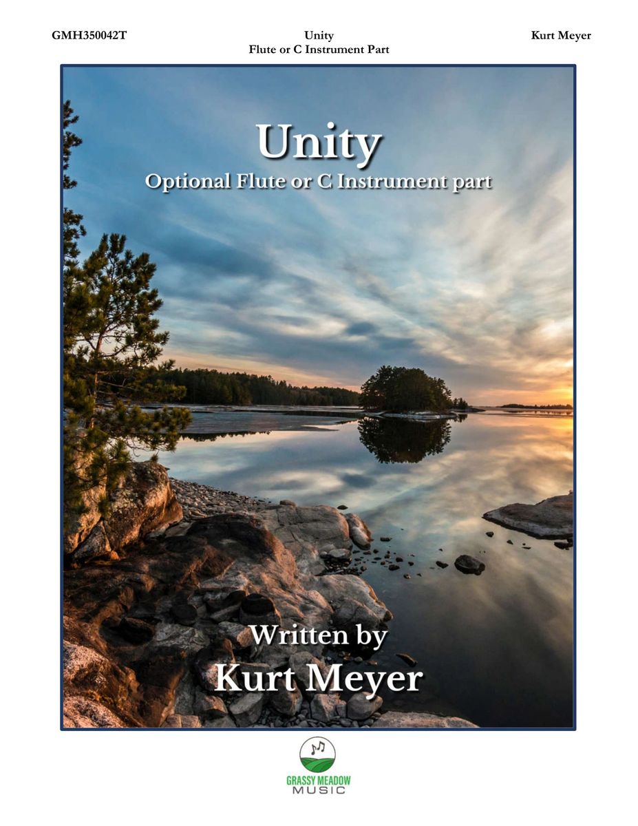 Unity (Optional Flute or C Instrument part for 12 bell or 3-6 octave ...