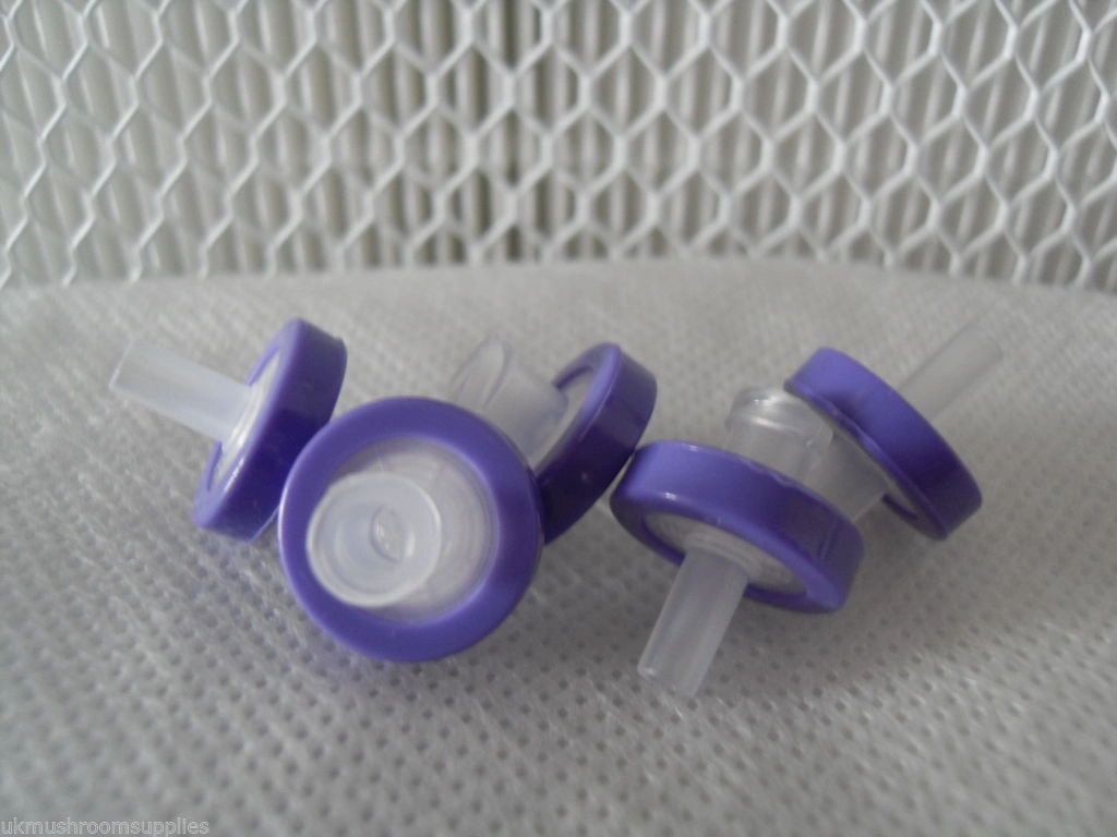 5 x 13mm syringe filters luer-lock (twist-lock) (0.22μm PTFE filter ...