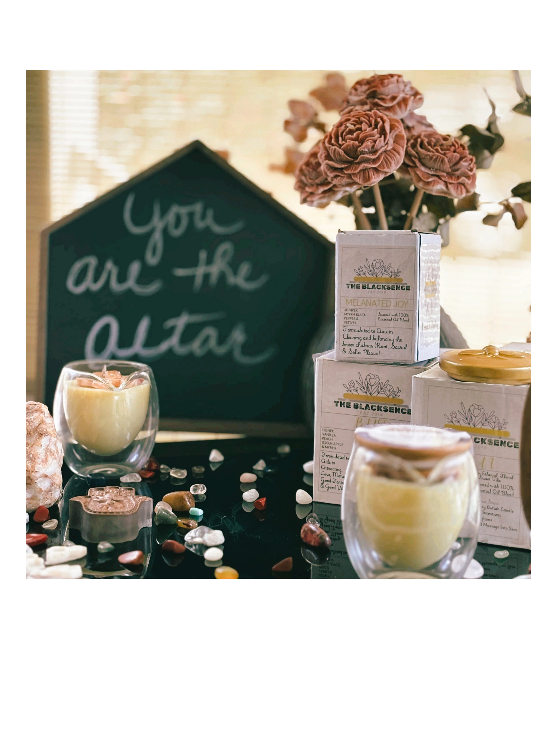 Handcrafted Healing Objects and Custom Tea Blends