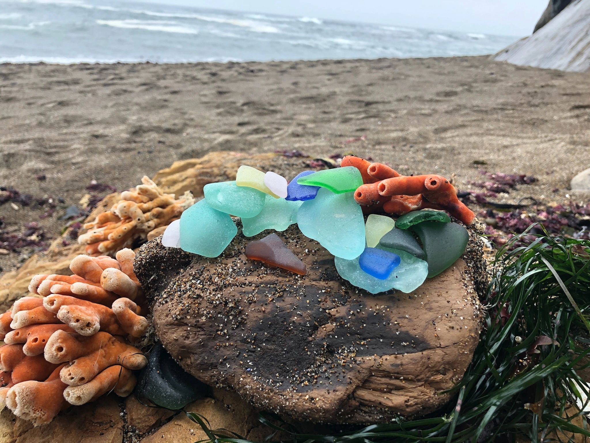 Alaska Sea Glass Art