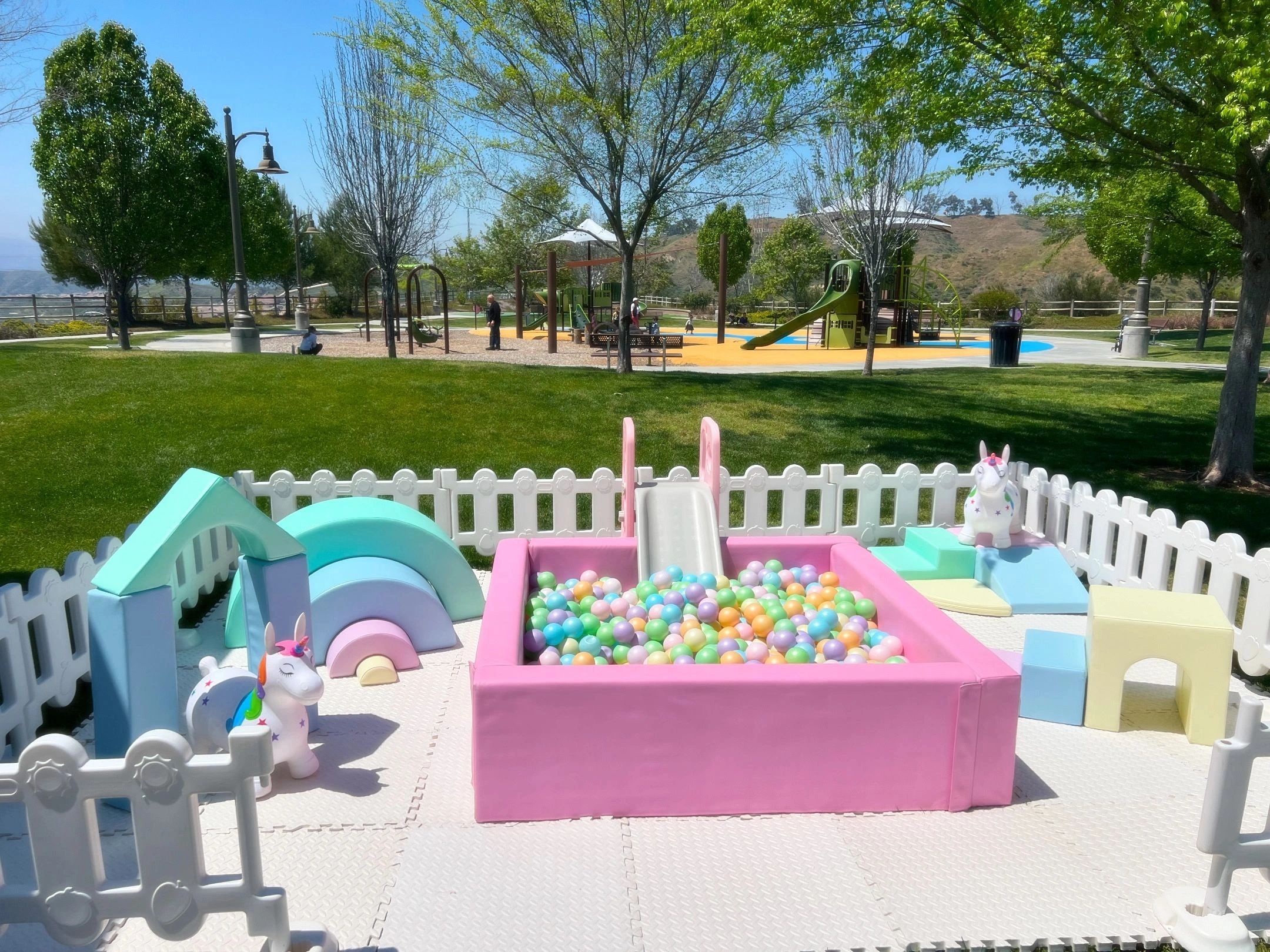 Ultimate Kids Party Experience with Bounce House and Softplay Rentals