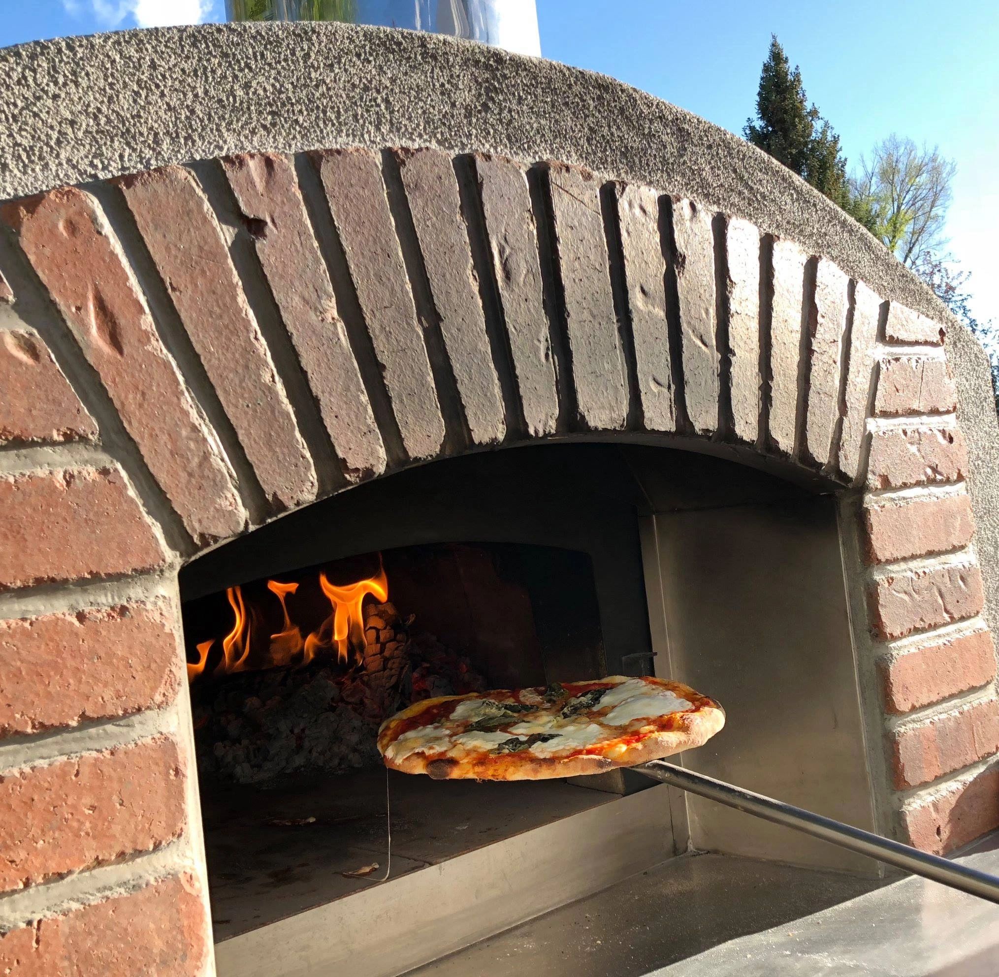 Authentic Brick Oven Pizza at Clyde's Pies