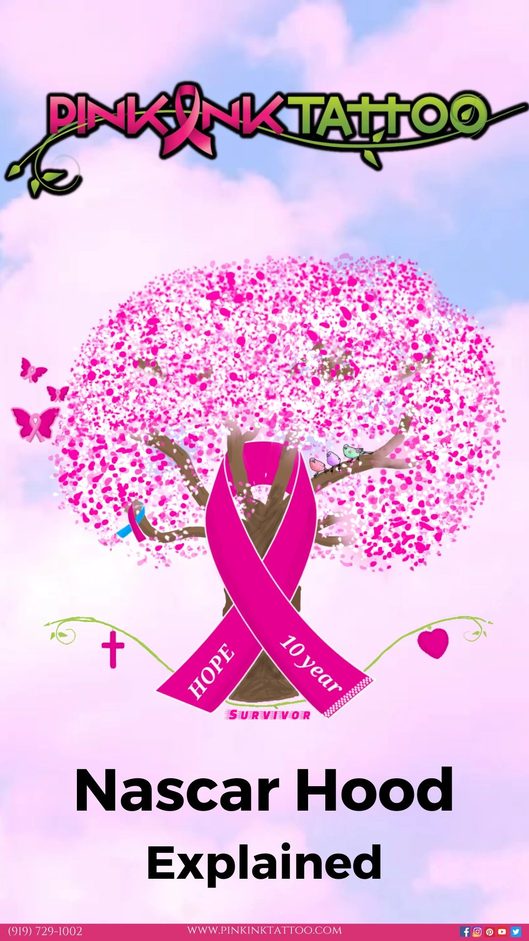 Pink Ink Tattoo's NASCAR Hood Design Explained