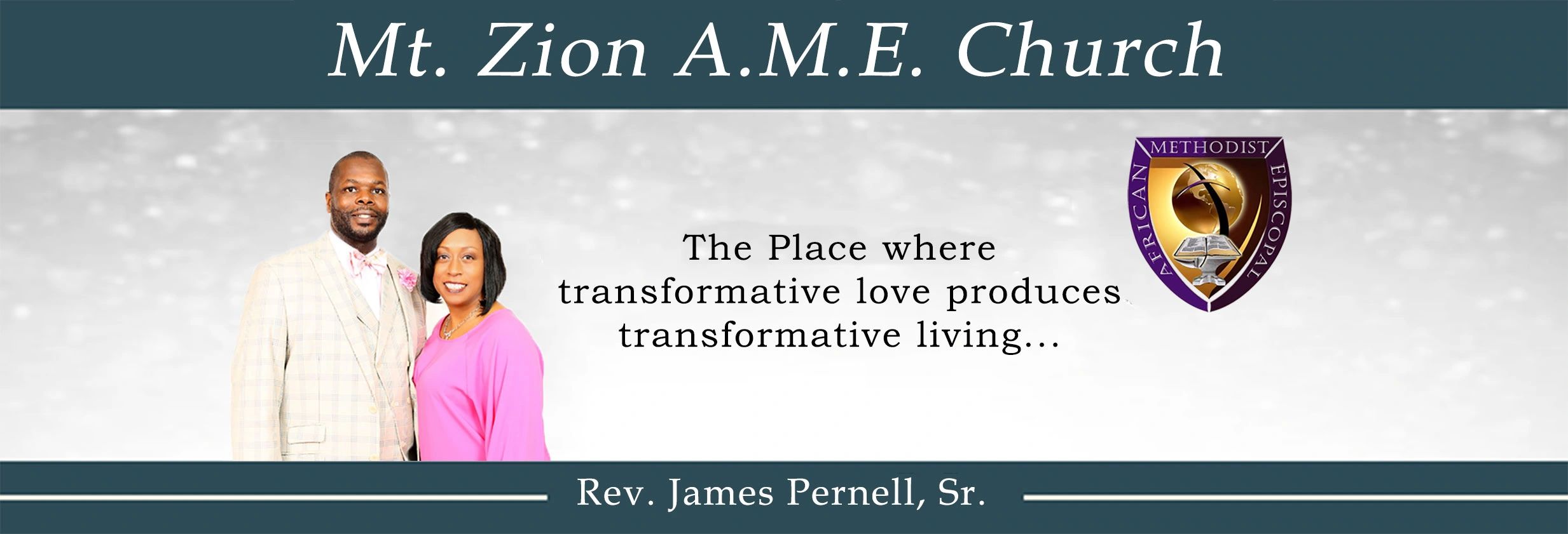 About the Pastor | Mount Zion AME Church