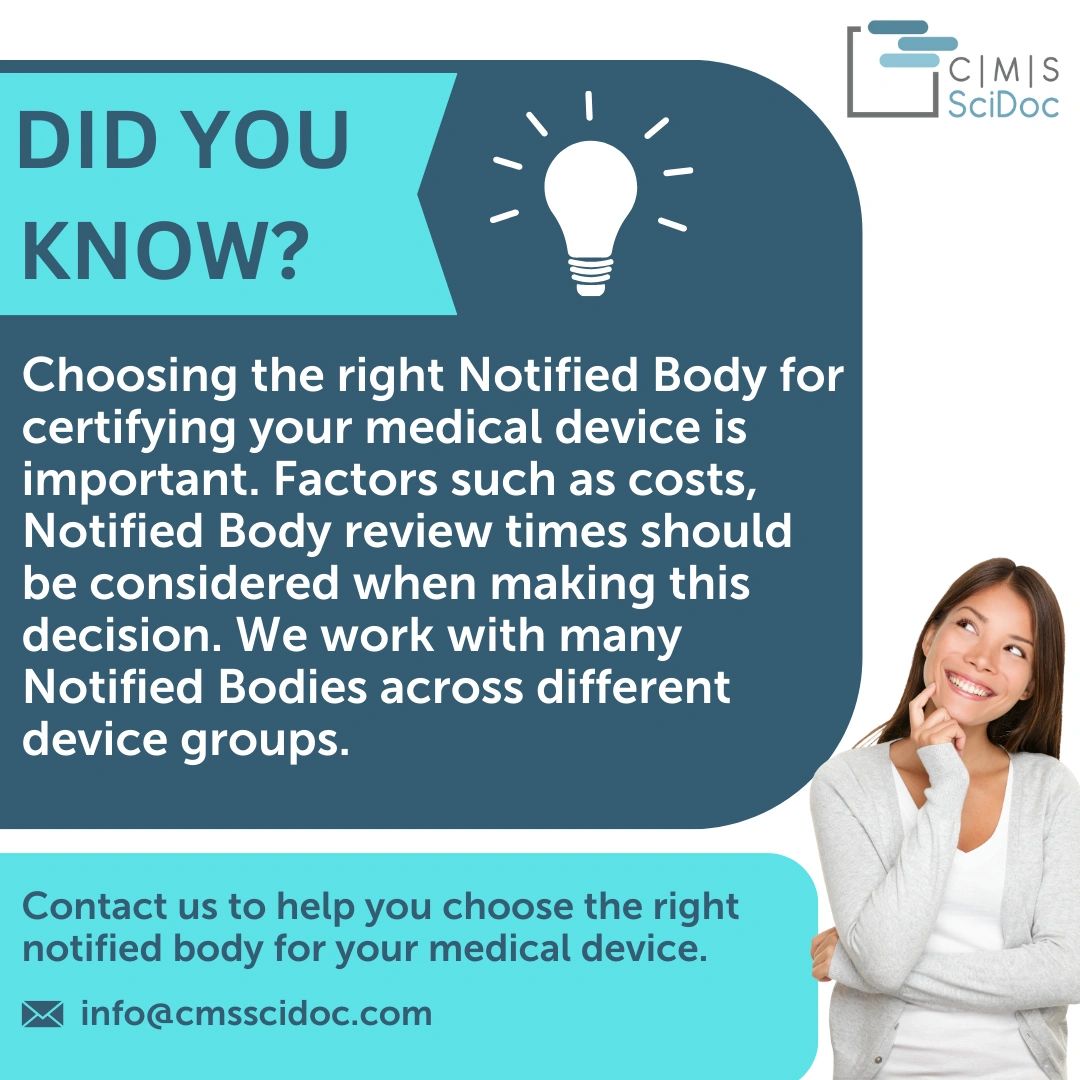 Choosing the right Notified Body for your Medical Device