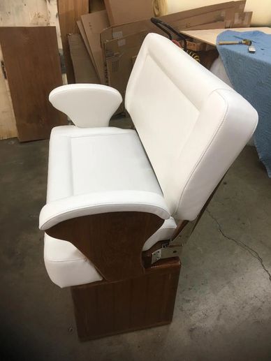 SEA FURNITURE - Double Wide Yacht Charis, Double Wide Captian Chairs ...