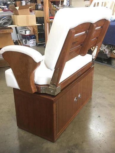SEA FURNITURE - Double Wide Yacht Charis, Double Wide Captian Chairs ...