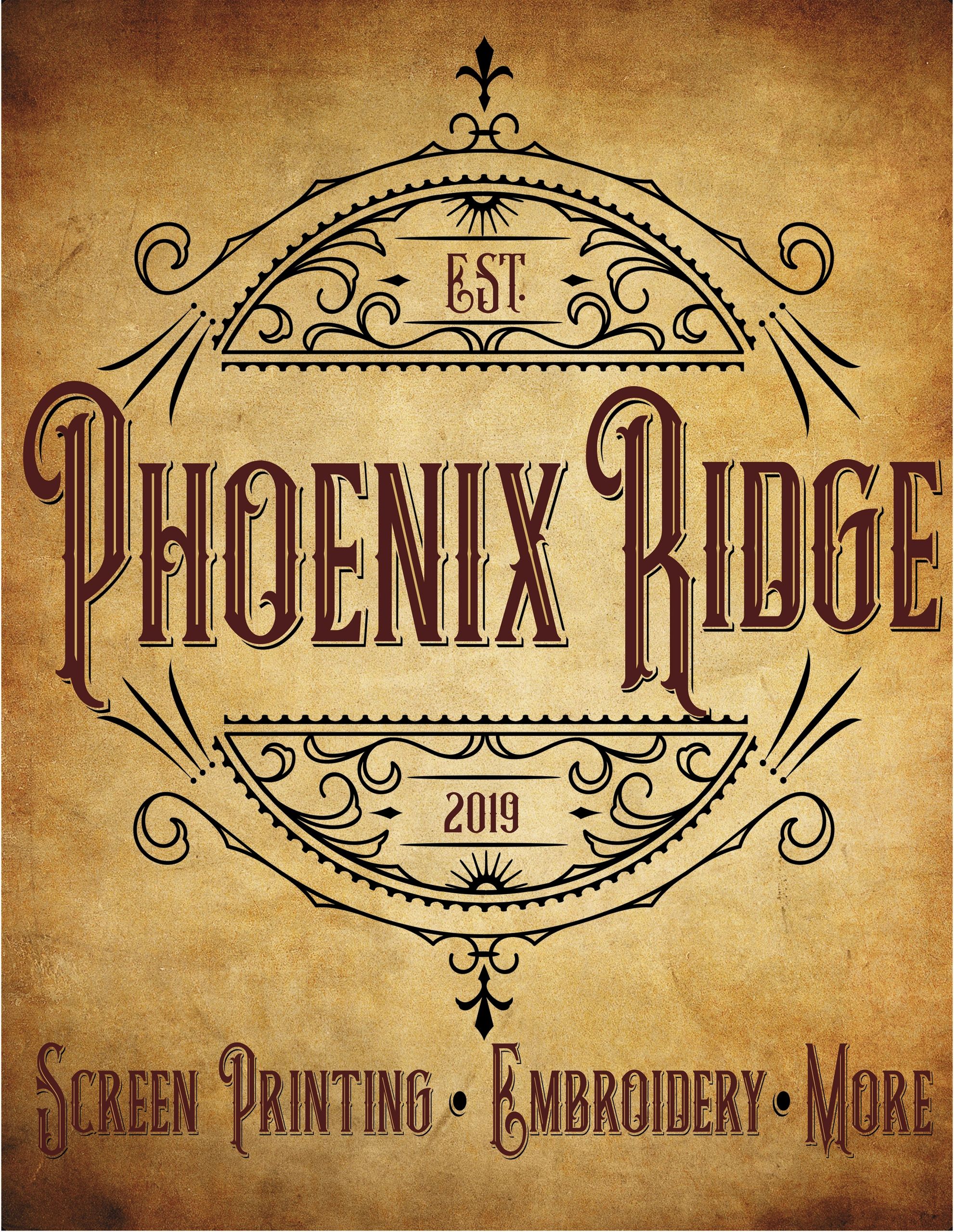 Phoenixridgeink - Screen Printing, T-Shirt Printing, Emroidery
