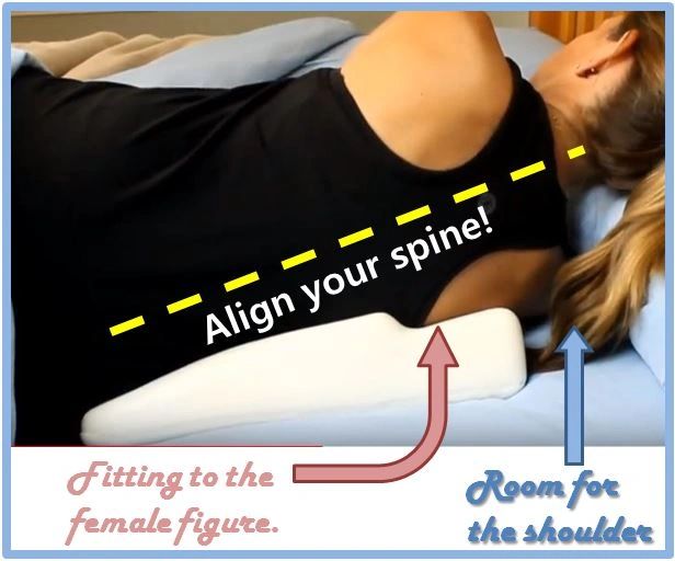 Cradling Sleeper - Sleep Aid, Side Sleeper