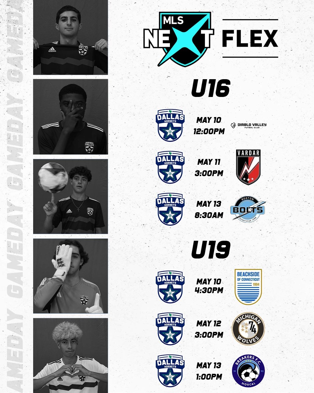 Hornets Set For MLS Next Flex