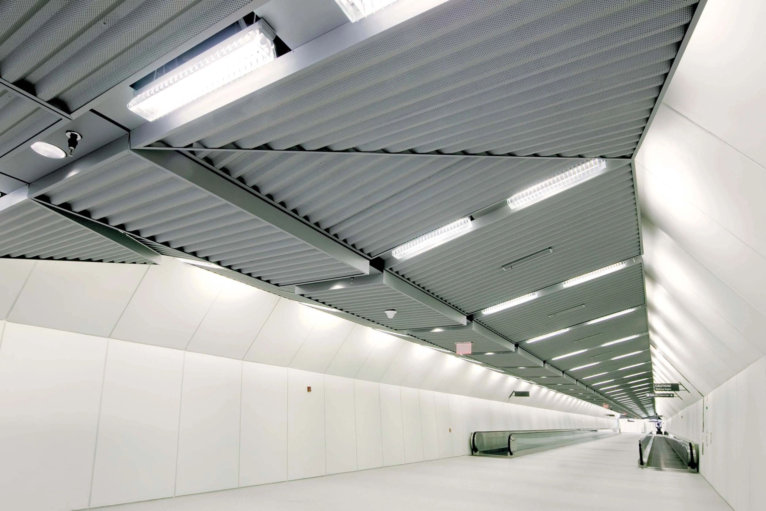 AVIAR | Corrugated Metal Acoustical Ceilings by Gordon