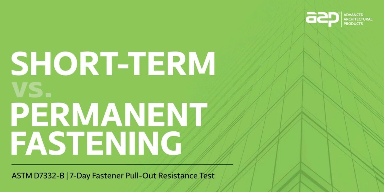 7-Day Fastener Pull-Out Resistance Test | ASTM D7332-B