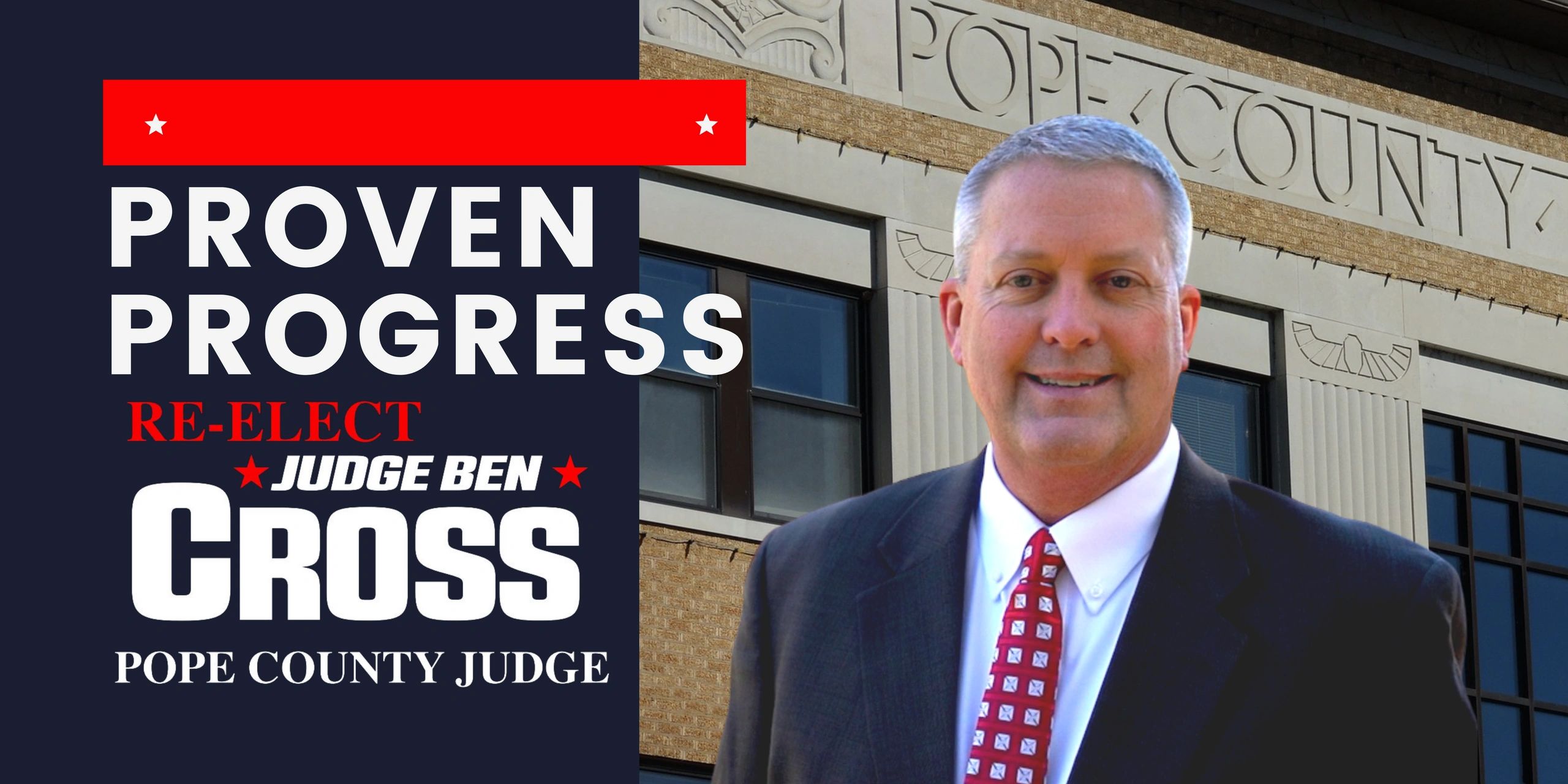 Re-Elect Pope County Judge Ben Cross