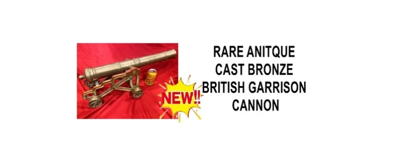BRONZE GARRISON CANNON