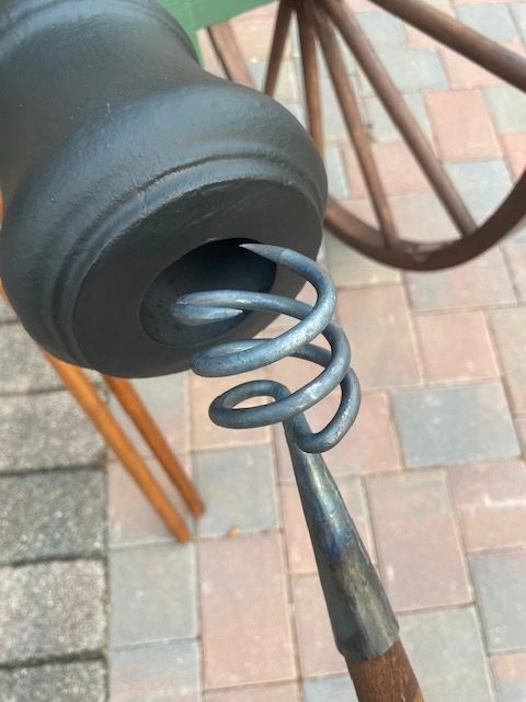 3 B - GOLF BALL BORE CANNON WORM TIP 1.75" NO WOODEN ROD