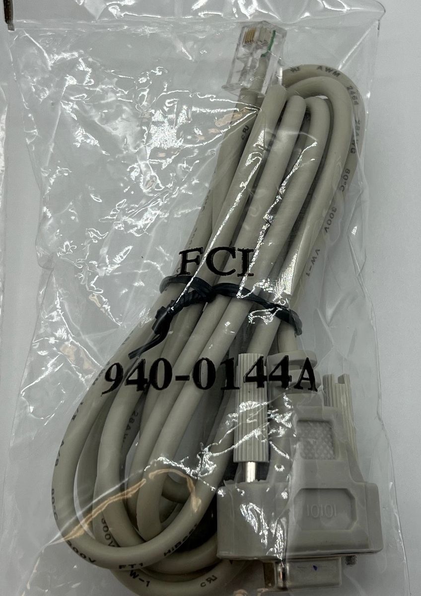 APC 940-0144A PDU Serial DB9 Female to RJ12 Console Cable