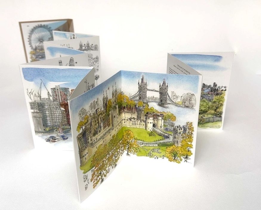 River Thames Folding Booklet