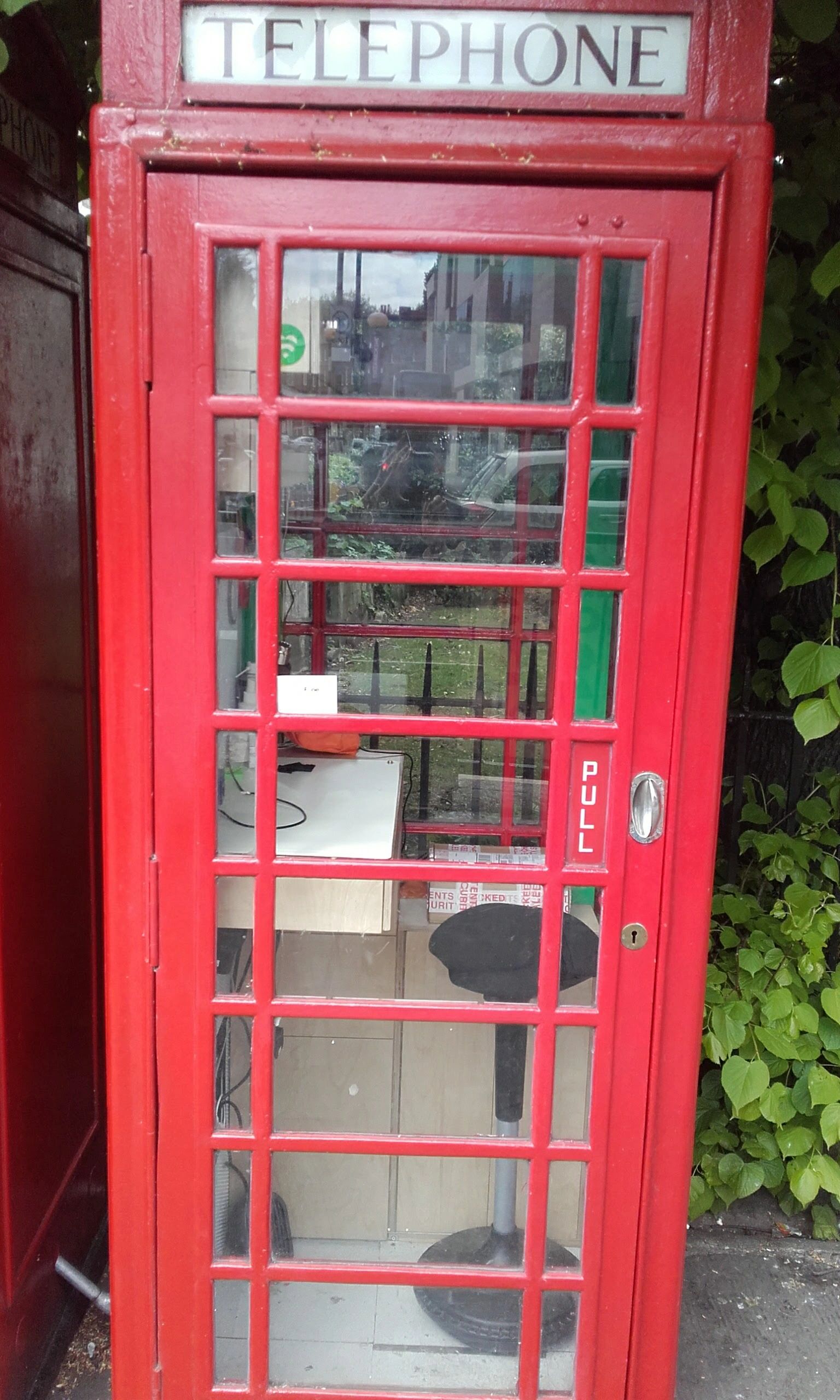 The Iconic Red Phone Box