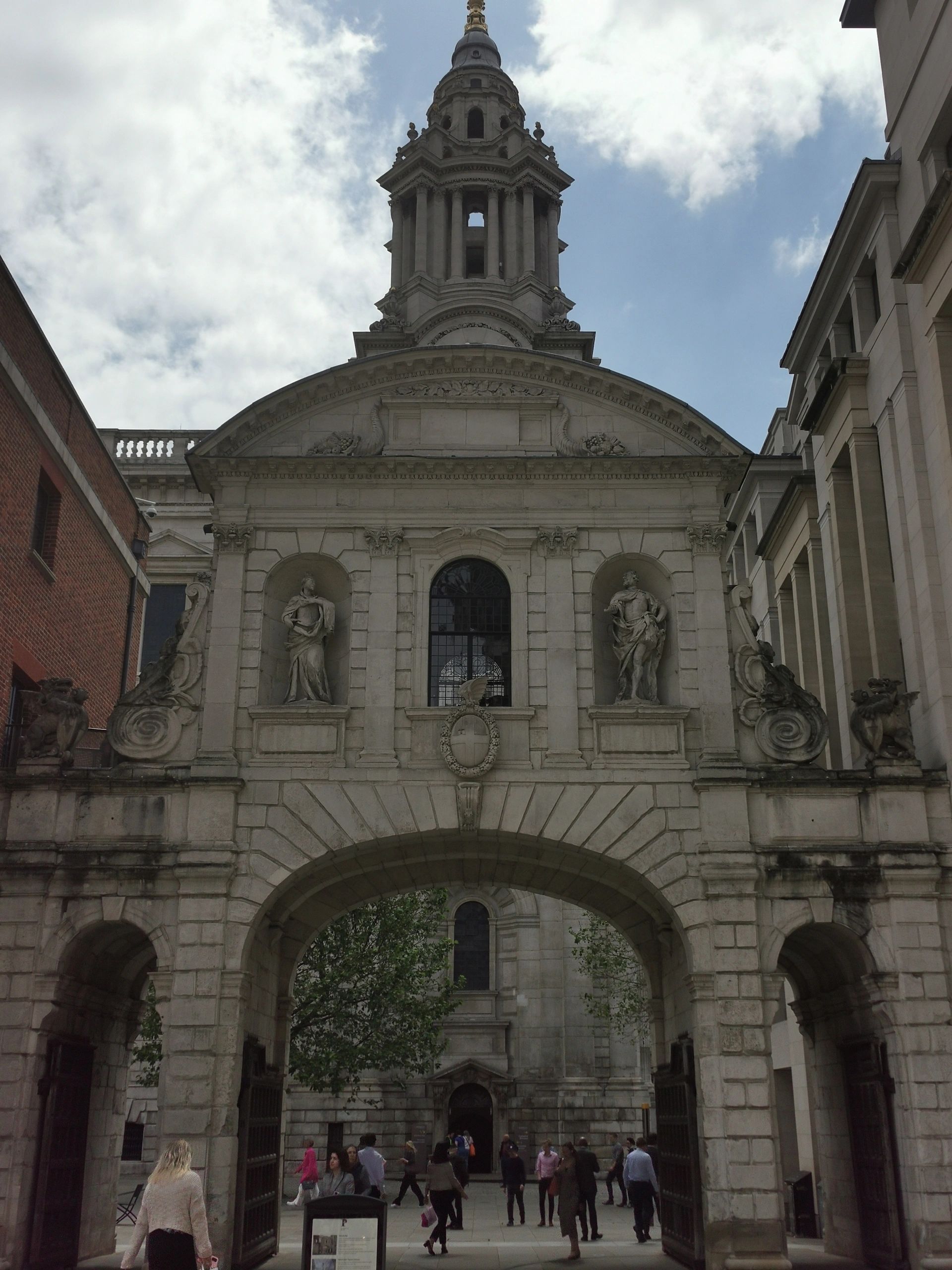One of The Gates into The City of London - Temple Bar Gate