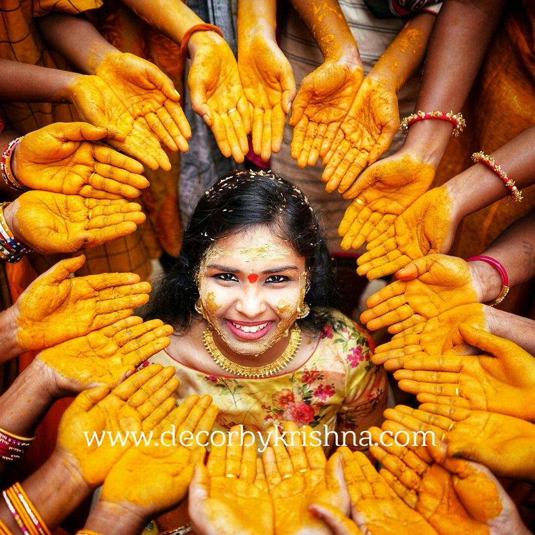 All things Yellow and Chirpy - Feature on Haldi decor